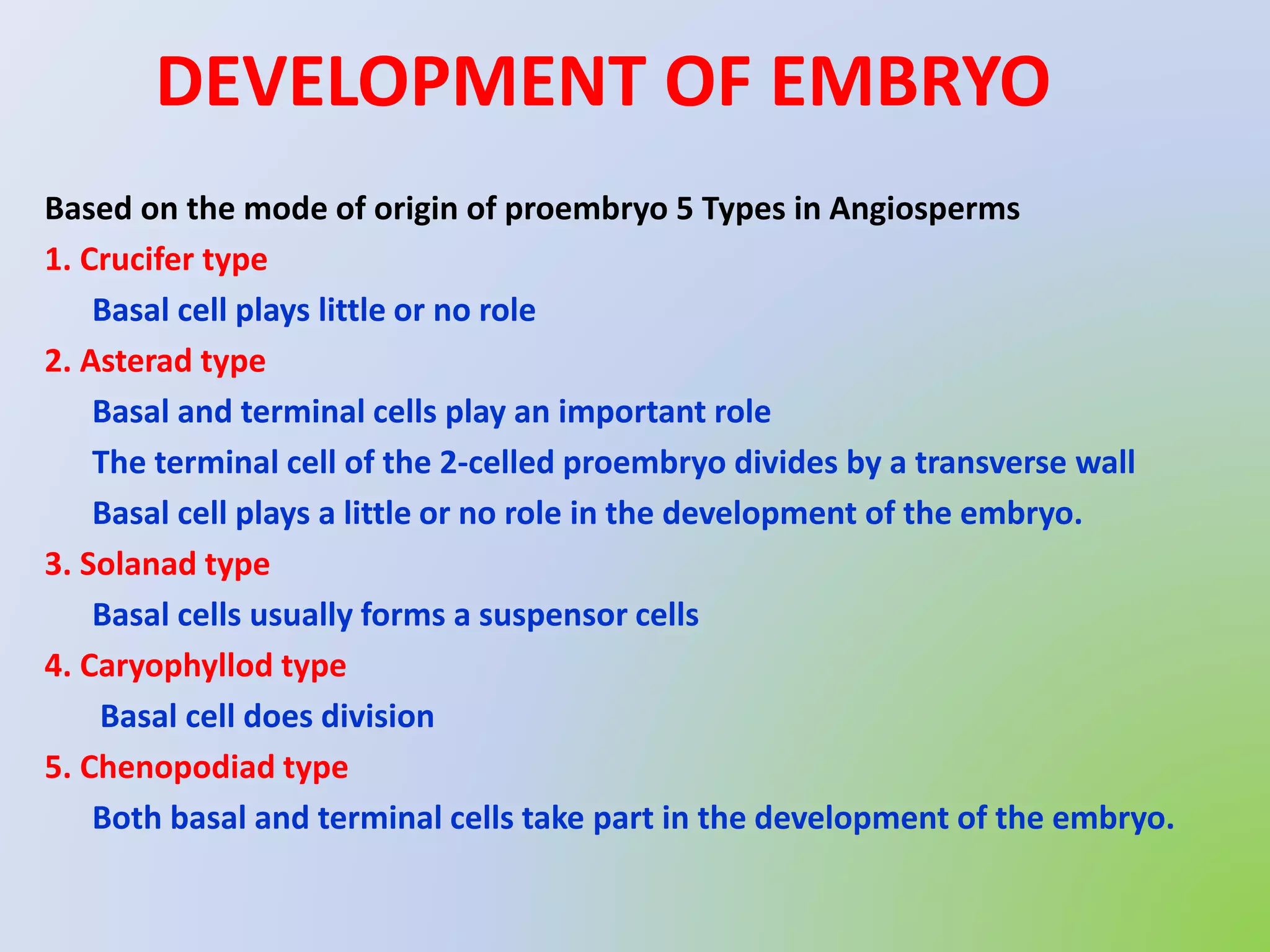Embryo development | PPTX