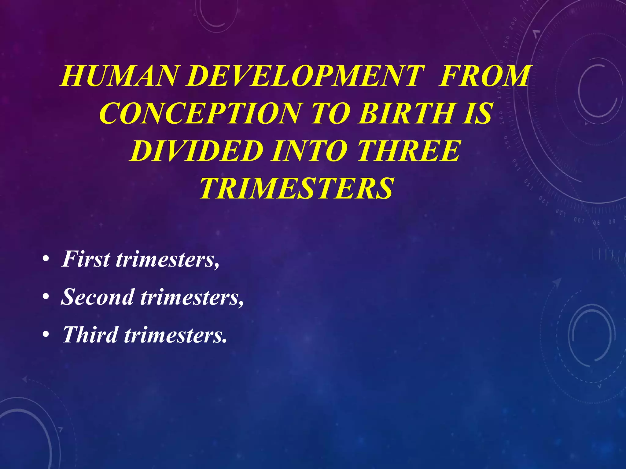 Fetal/Embryonic development in 3 trimester | PPTX