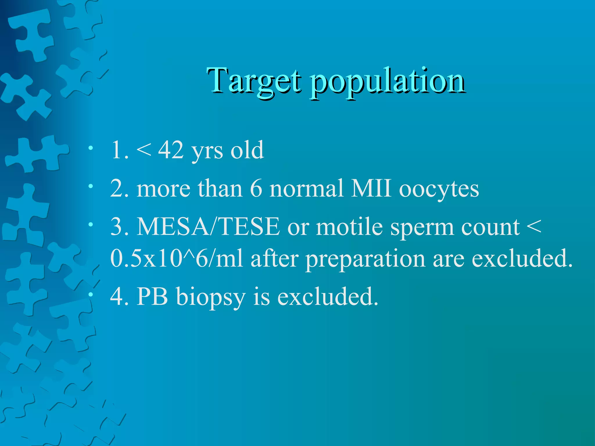 Embryo development of fresh versus vitrified mii oocytes after icsi | PPT