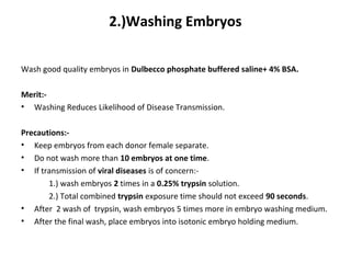 Embryo freezing | PPT
