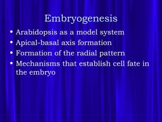 Embryogenesis | PPT
