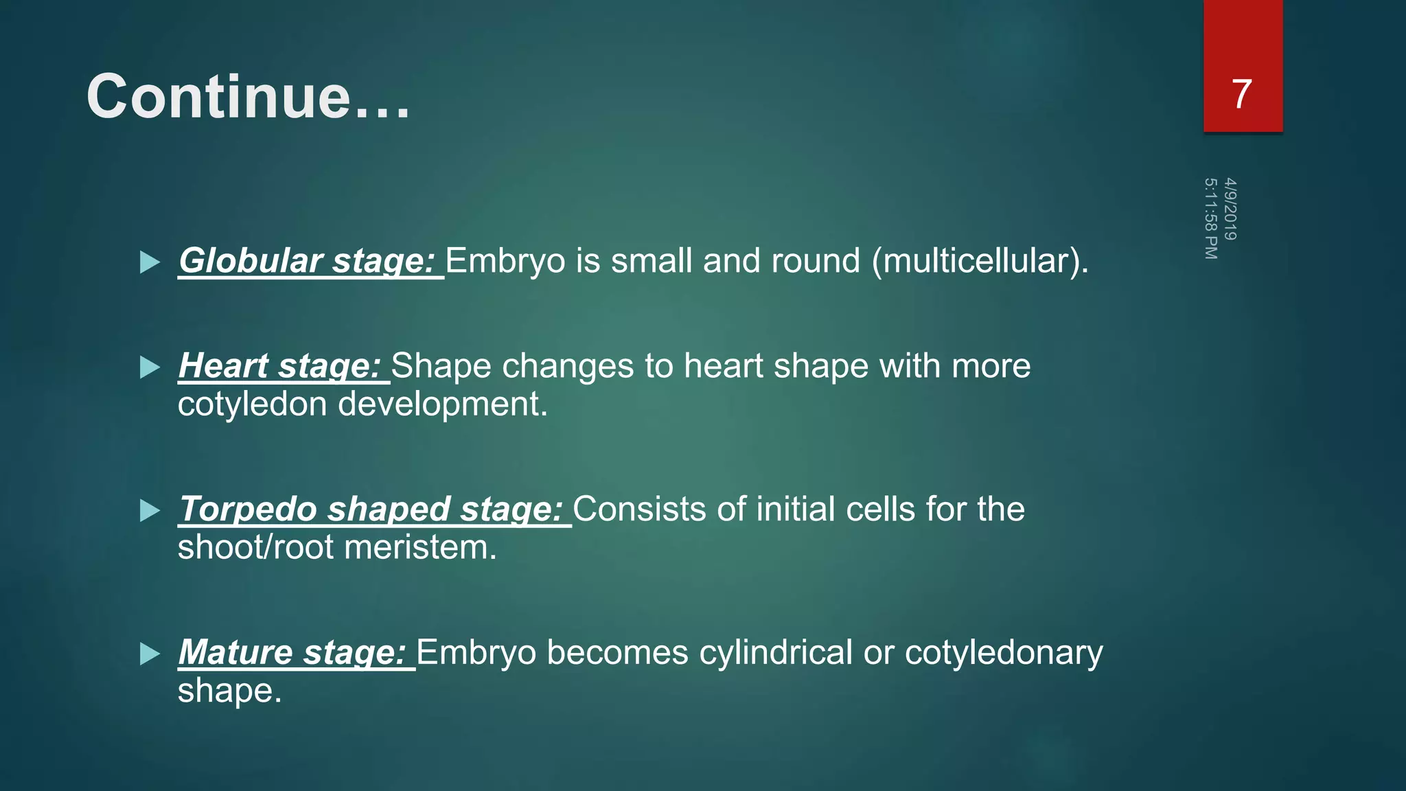 Embryogenesis | PPTX