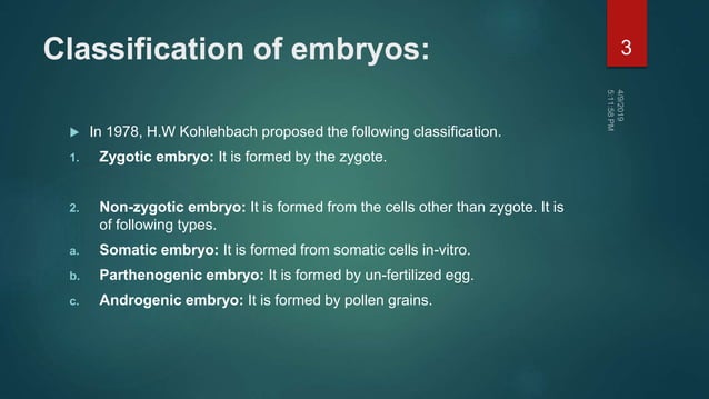 Embryogenesis | PPTX | Infertility | Reproductive Health