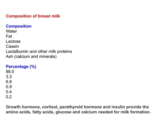 Embryogenesis and lactation | PPT