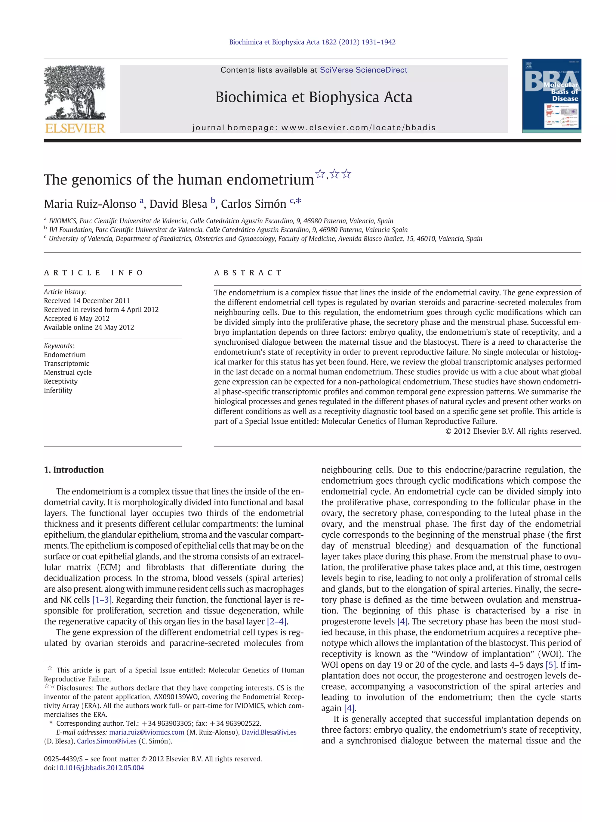 Embryo implantation 7 | PDF