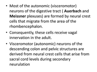Embryological development of the nervous system and special | PPTX