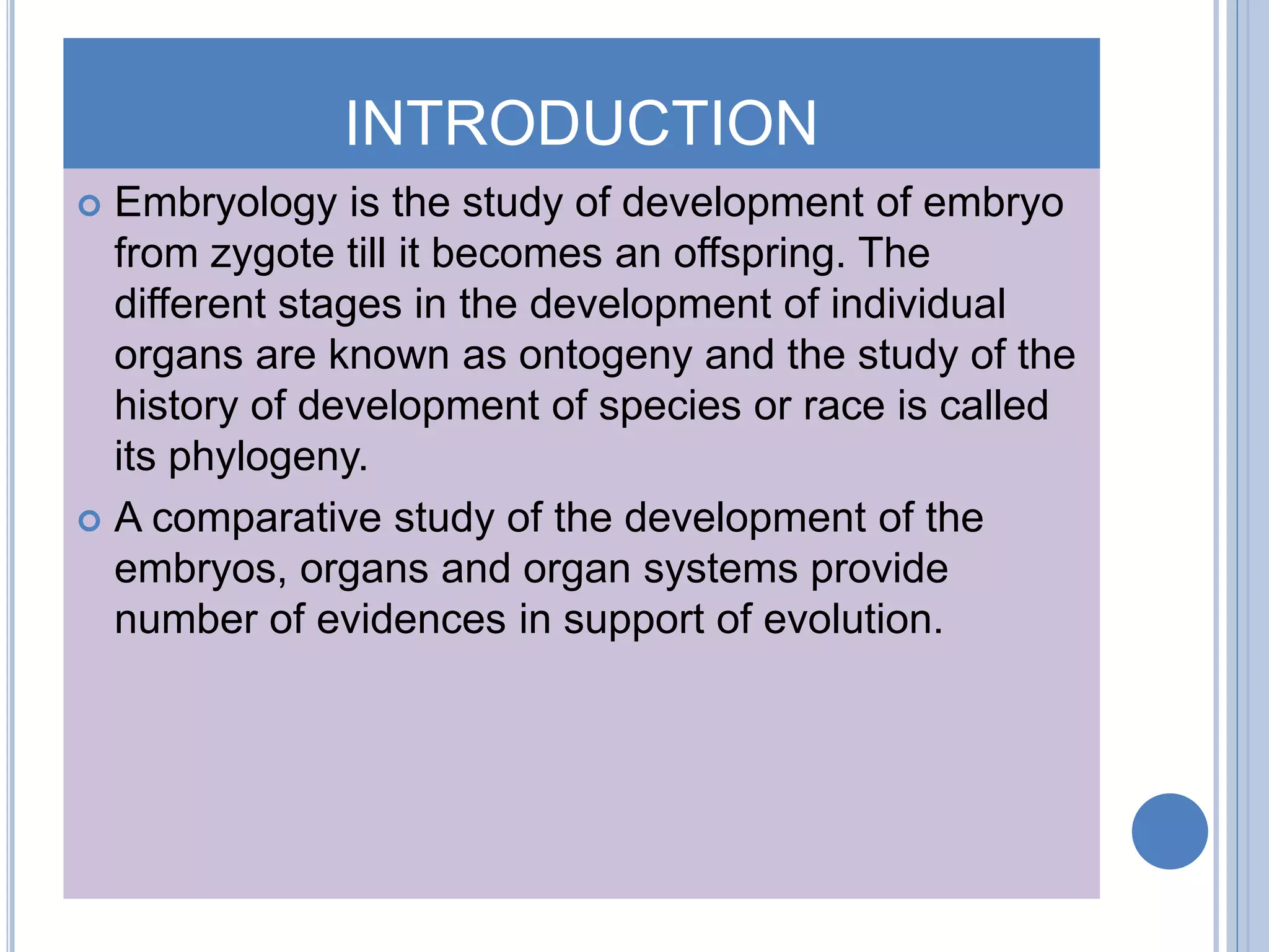 Embryological and physiological evidences of evolution | PPTX