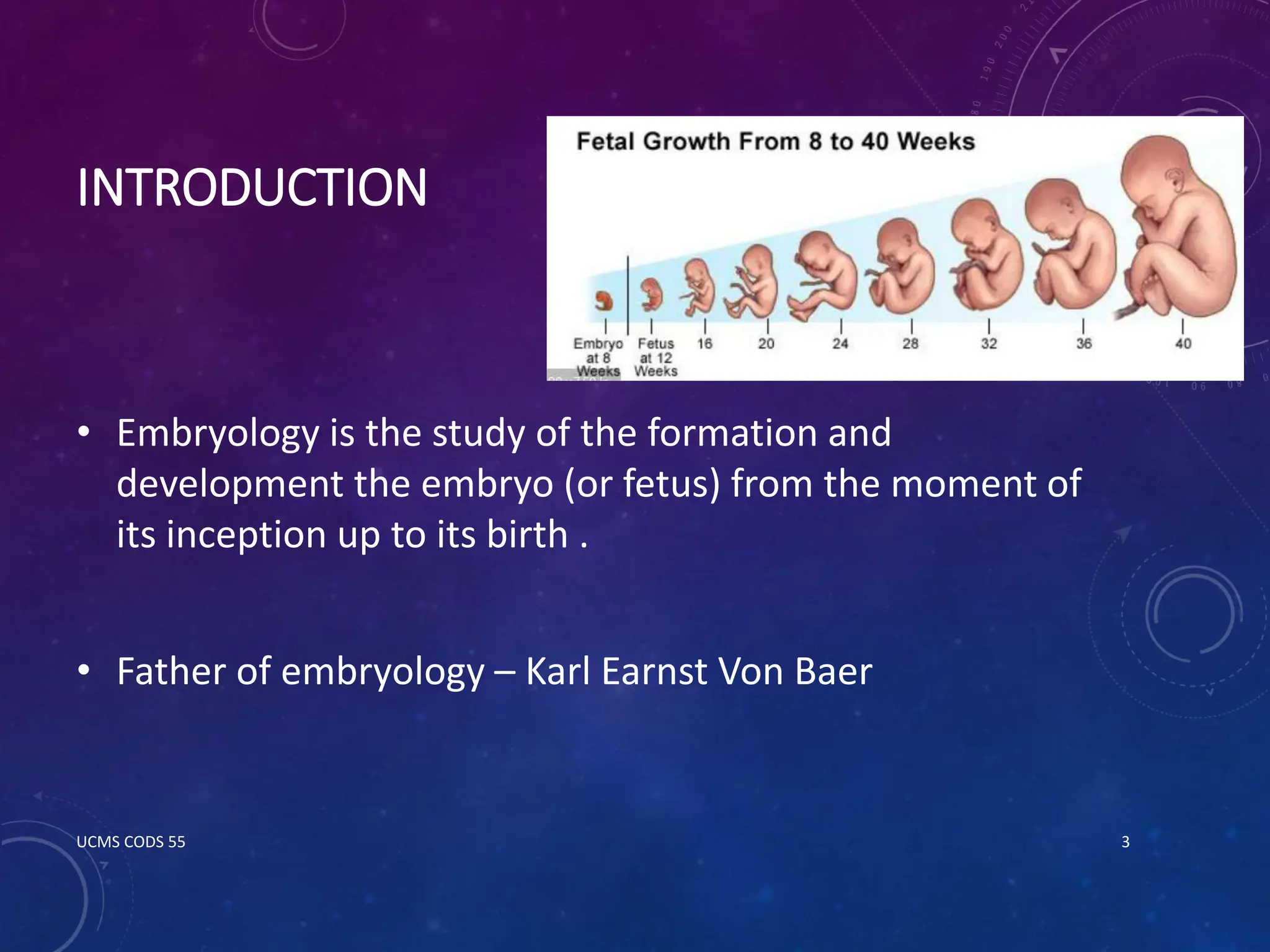 EMBRYOLOGY in Orthodontics and Dentofacial Orthopedics | PPT