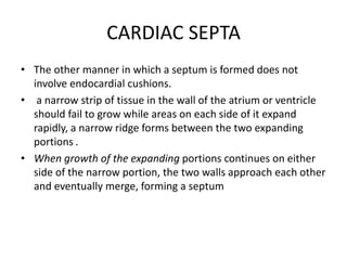 Embryology of heart | PPTX