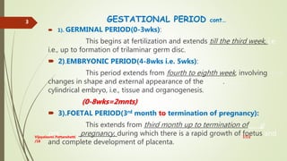 Embryology 1, first week of dev. | PPTX