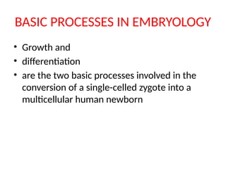Embryology up to 9 months explained well | PPT