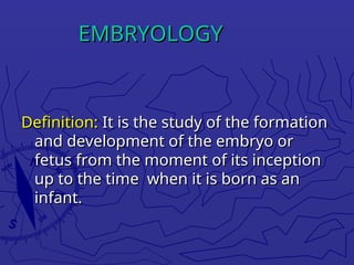 embrological development of head and neck | PPT