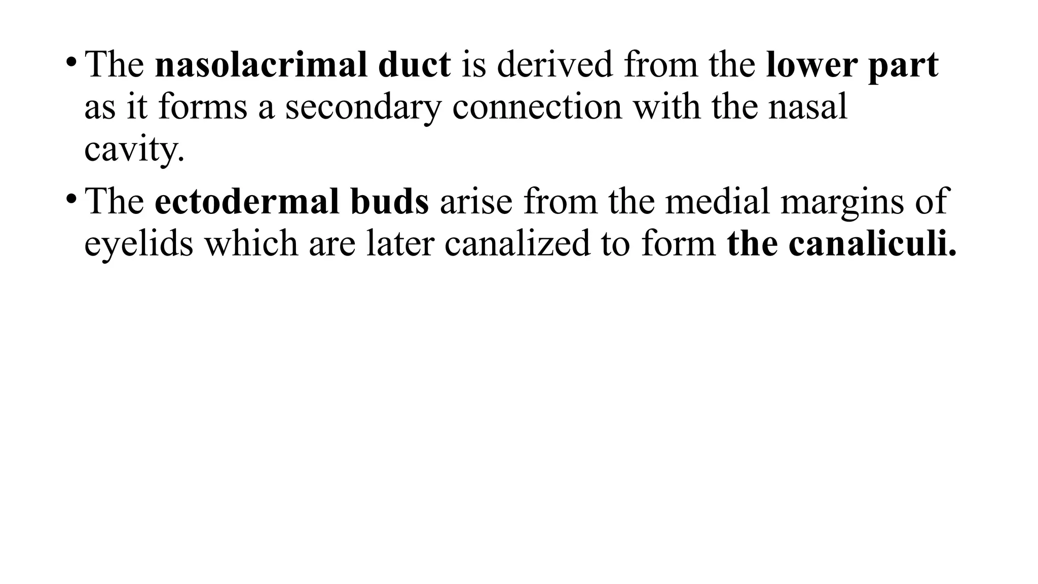 EMBRYOLOGY Anatomy of the eye and it's development | PPTX
