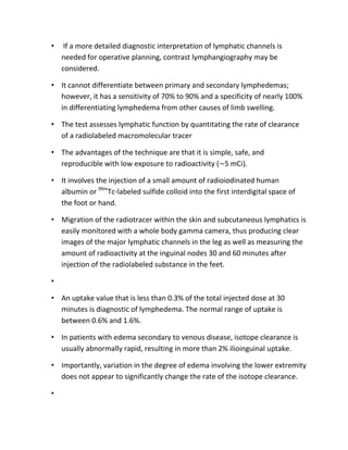 Embryology and anatomy of lymphatics | DOCX