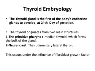Embryology and Anatomy of Thyroid Gland.pptx
