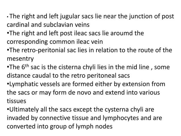 Embryology and clinical importance of lymph nodes | PPTX | Biological ...