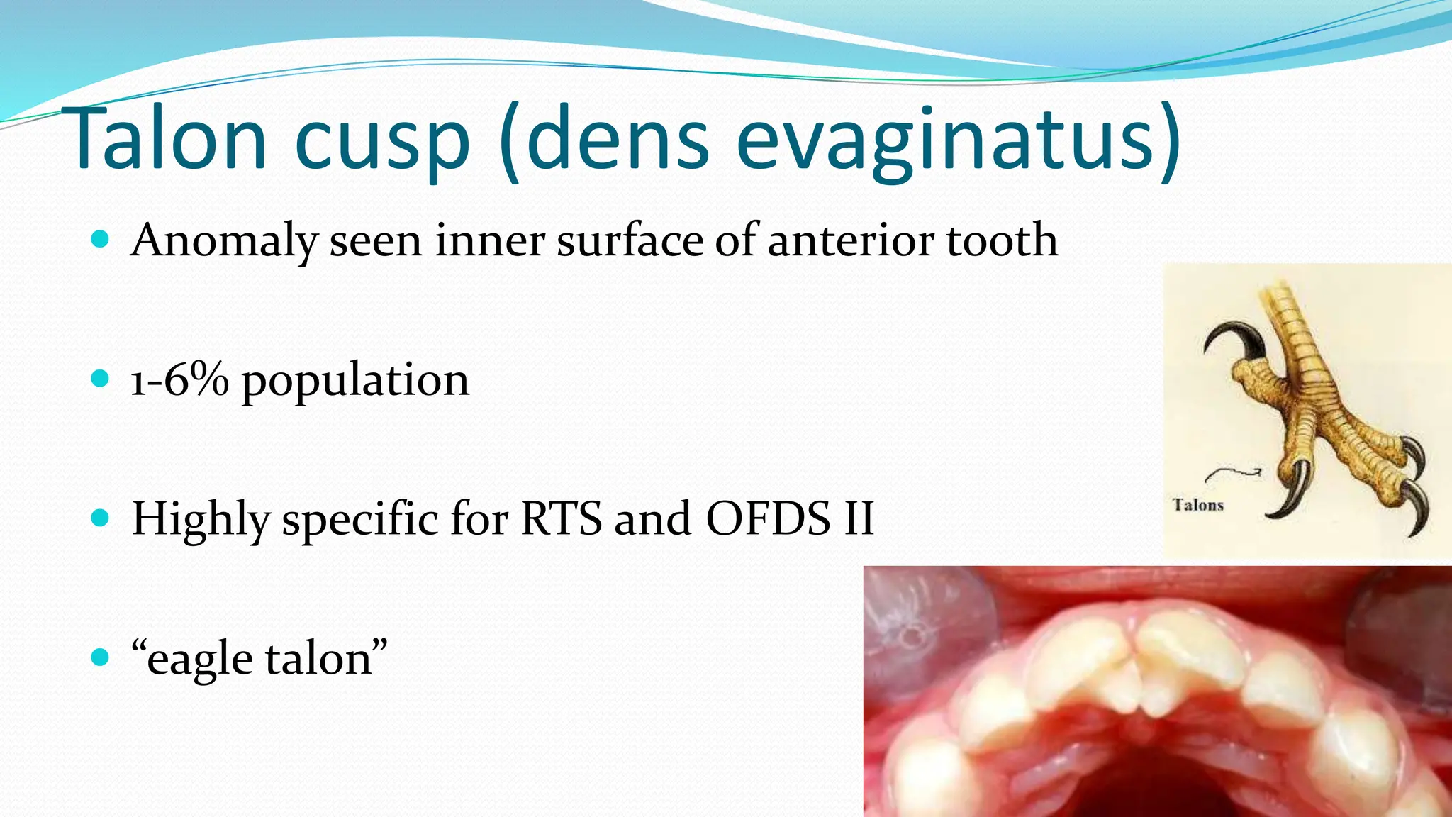 Embryology Dental and associated syndromes | PPTX