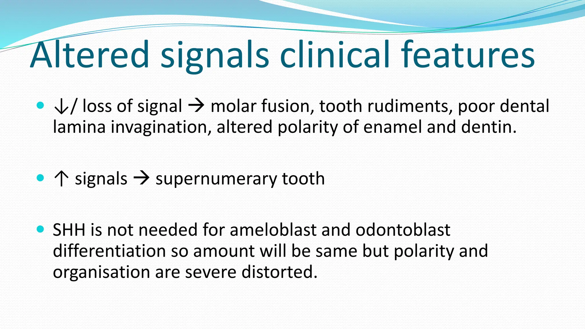 Embryology Dental and associated syndromes | PPTX