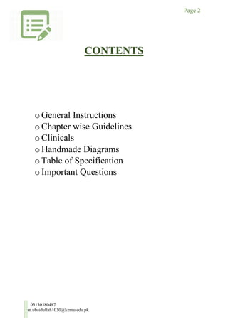 Embryology first year kemu guideline | PDF