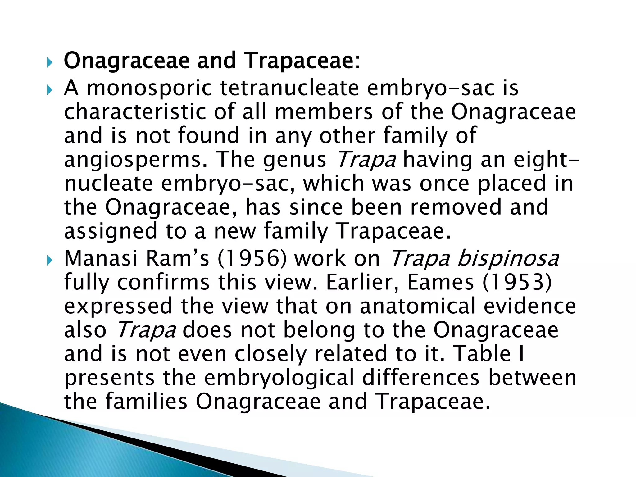 Embryology in relation to taxonomy | PPTX