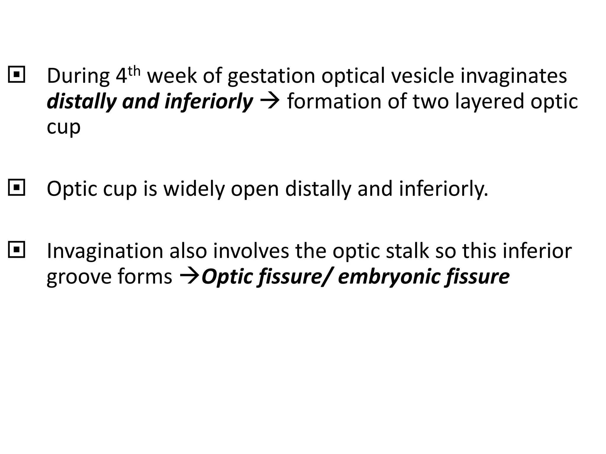 Embryology of eye | PPTX