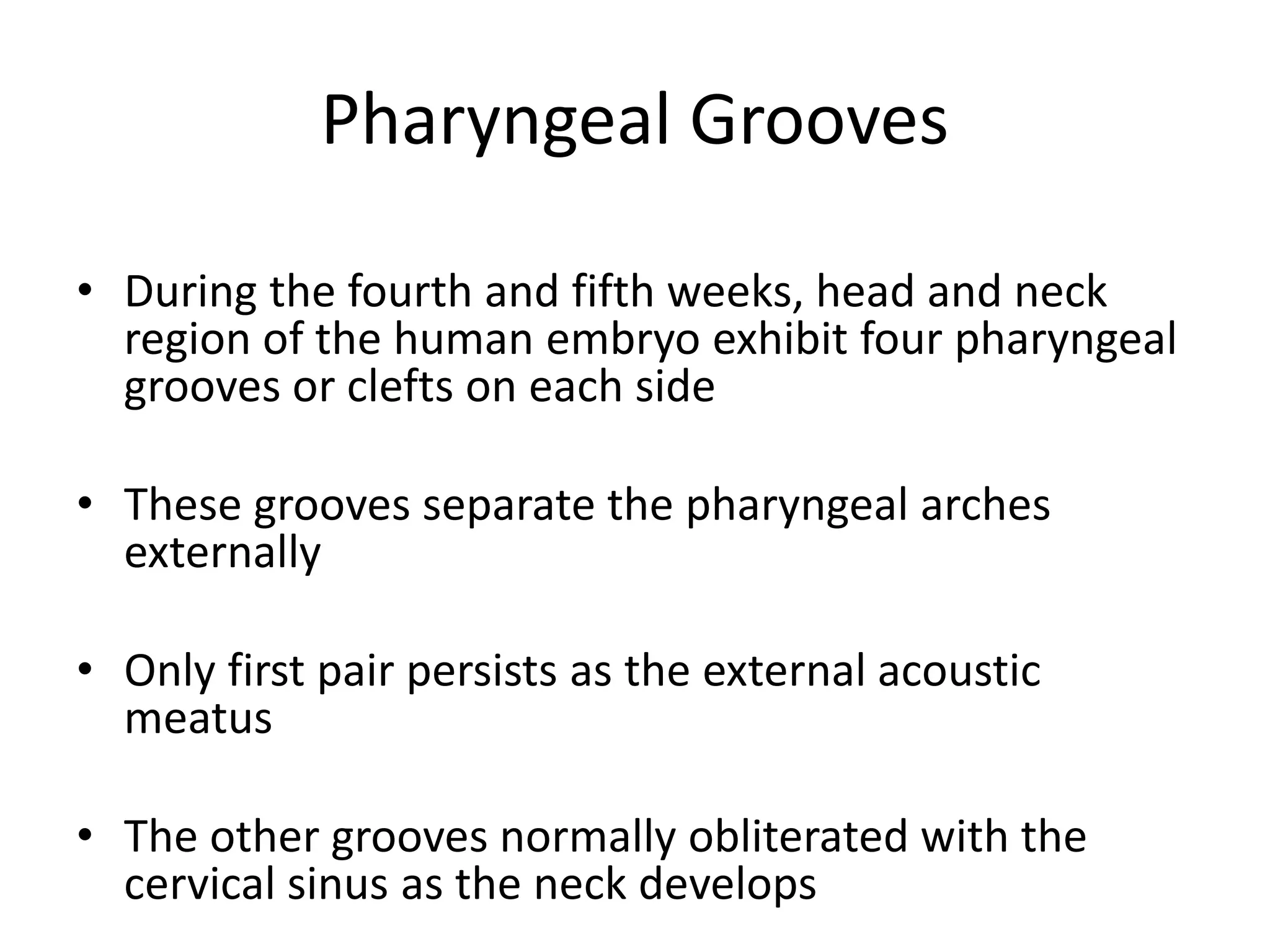 Embryology of head and neck | PPTX
