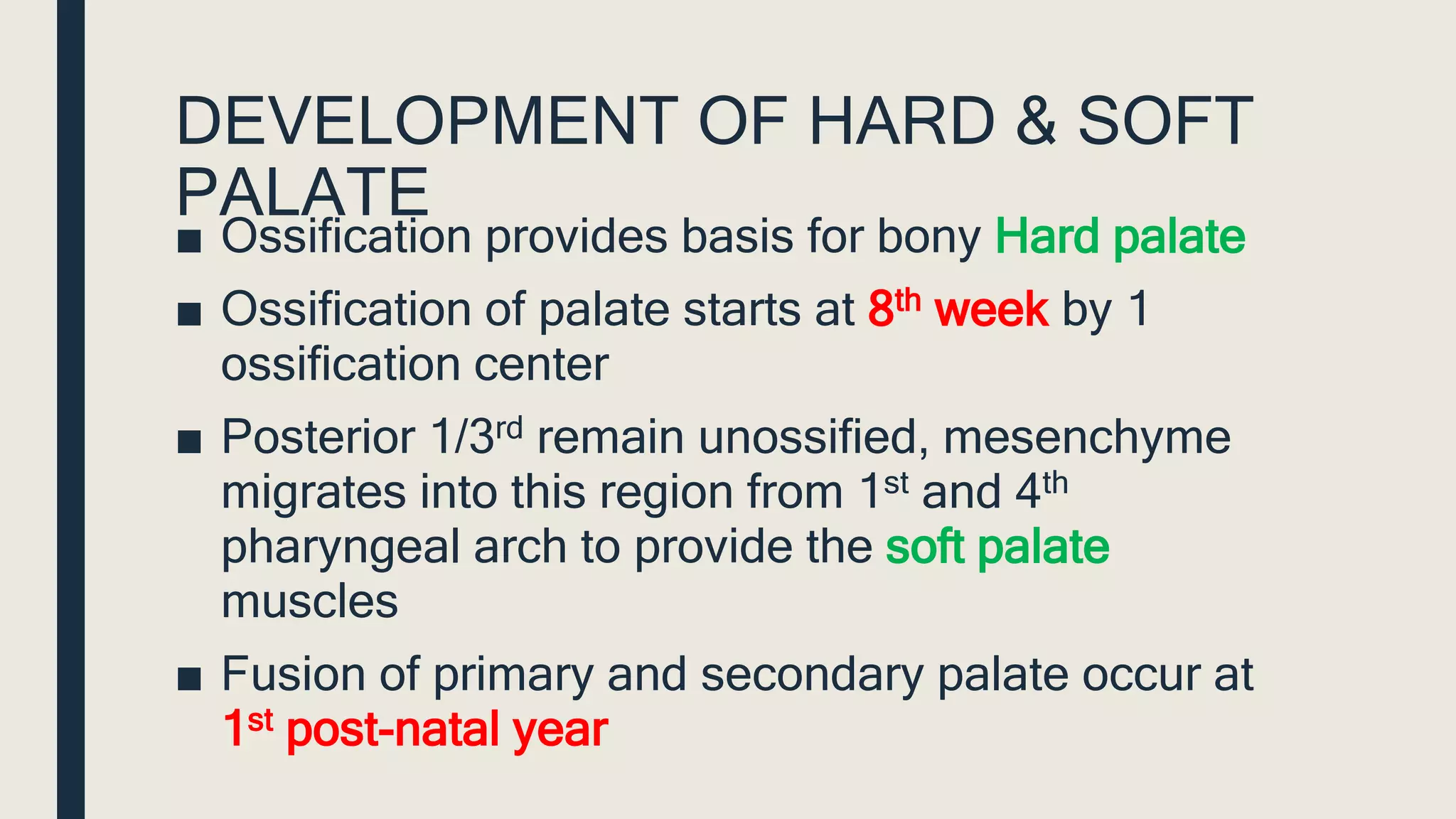 Embryology of head and neck | PPTX