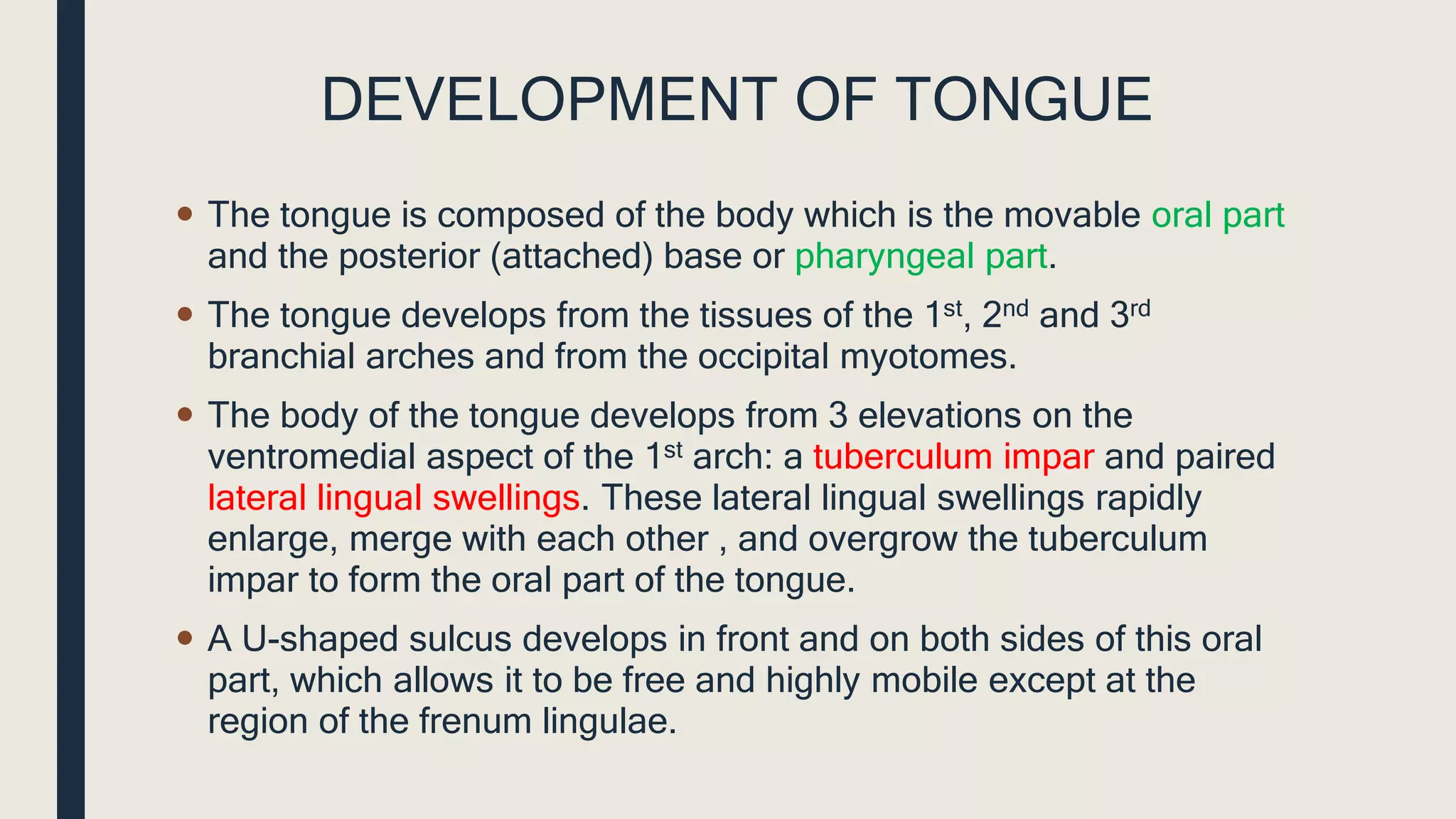 Embryology of head and neck | PPTX