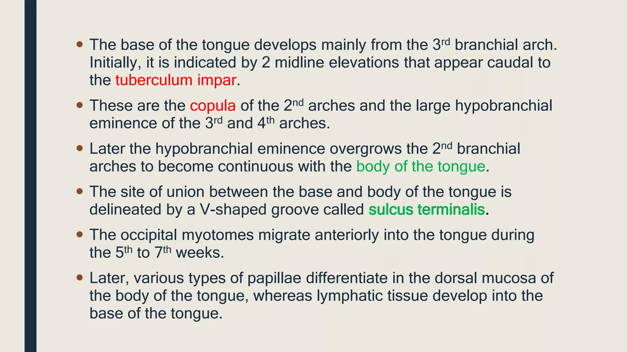 Embryology of head and neck | PPTX