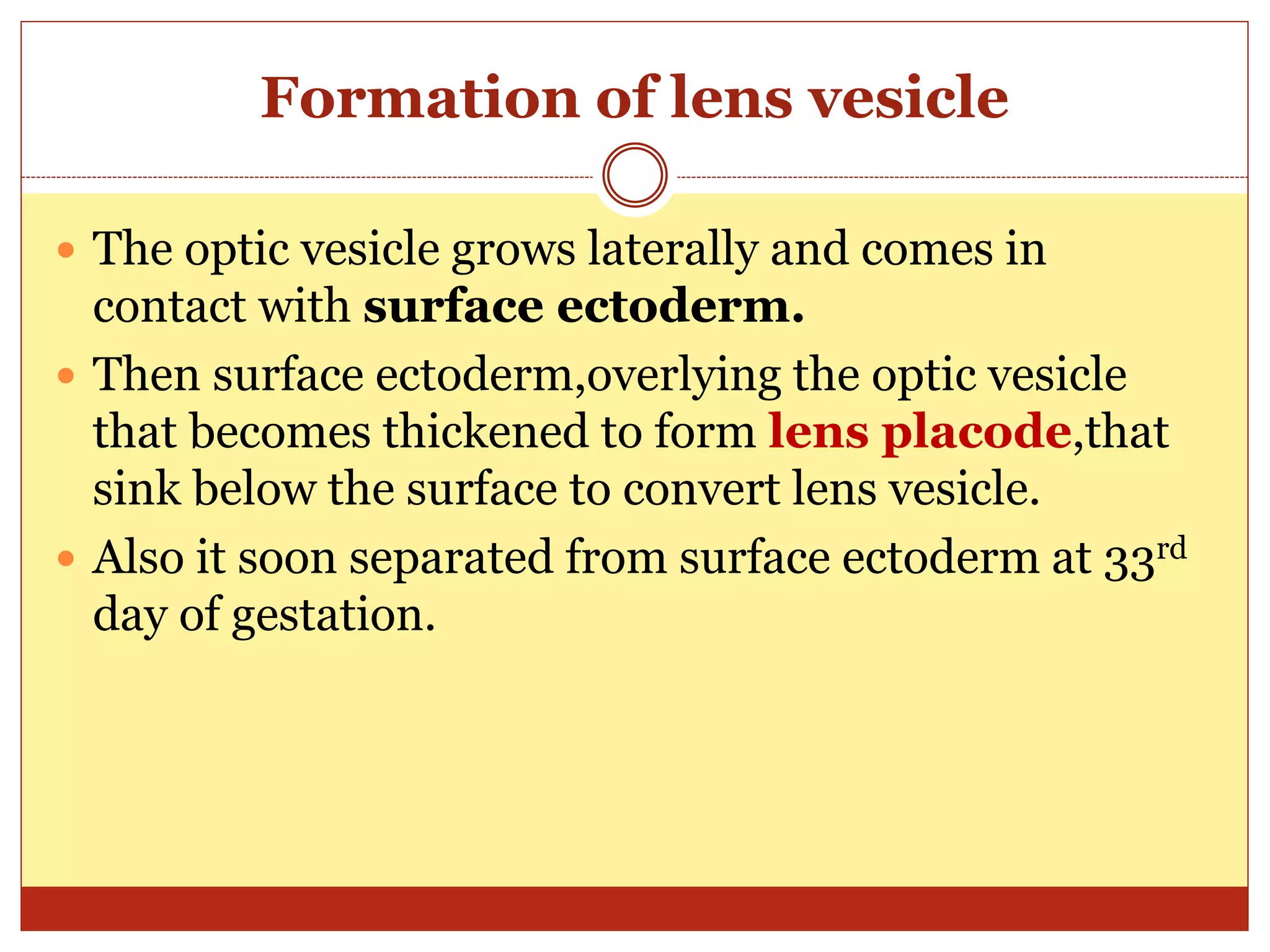 Embryology of human eye | PPTX