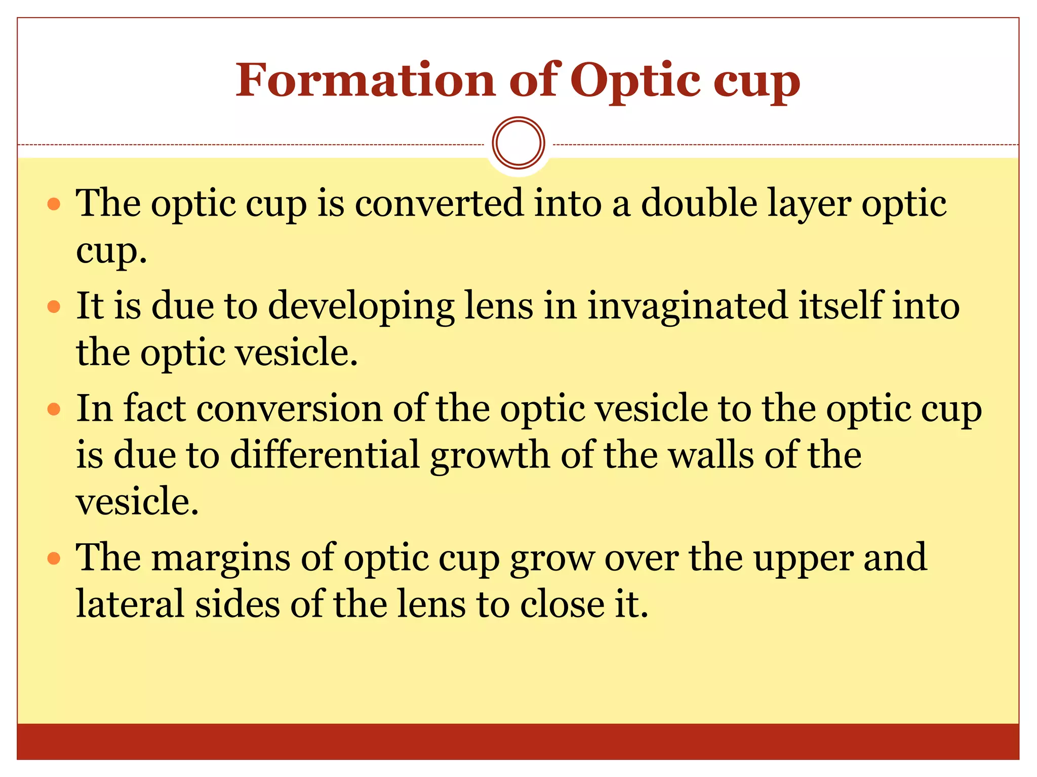Embryology of human eye | PPTX