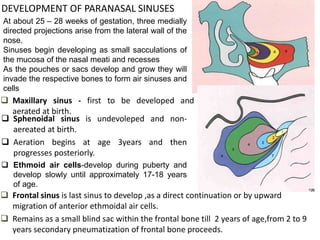 Embryology of nose 1440 copy | PPT