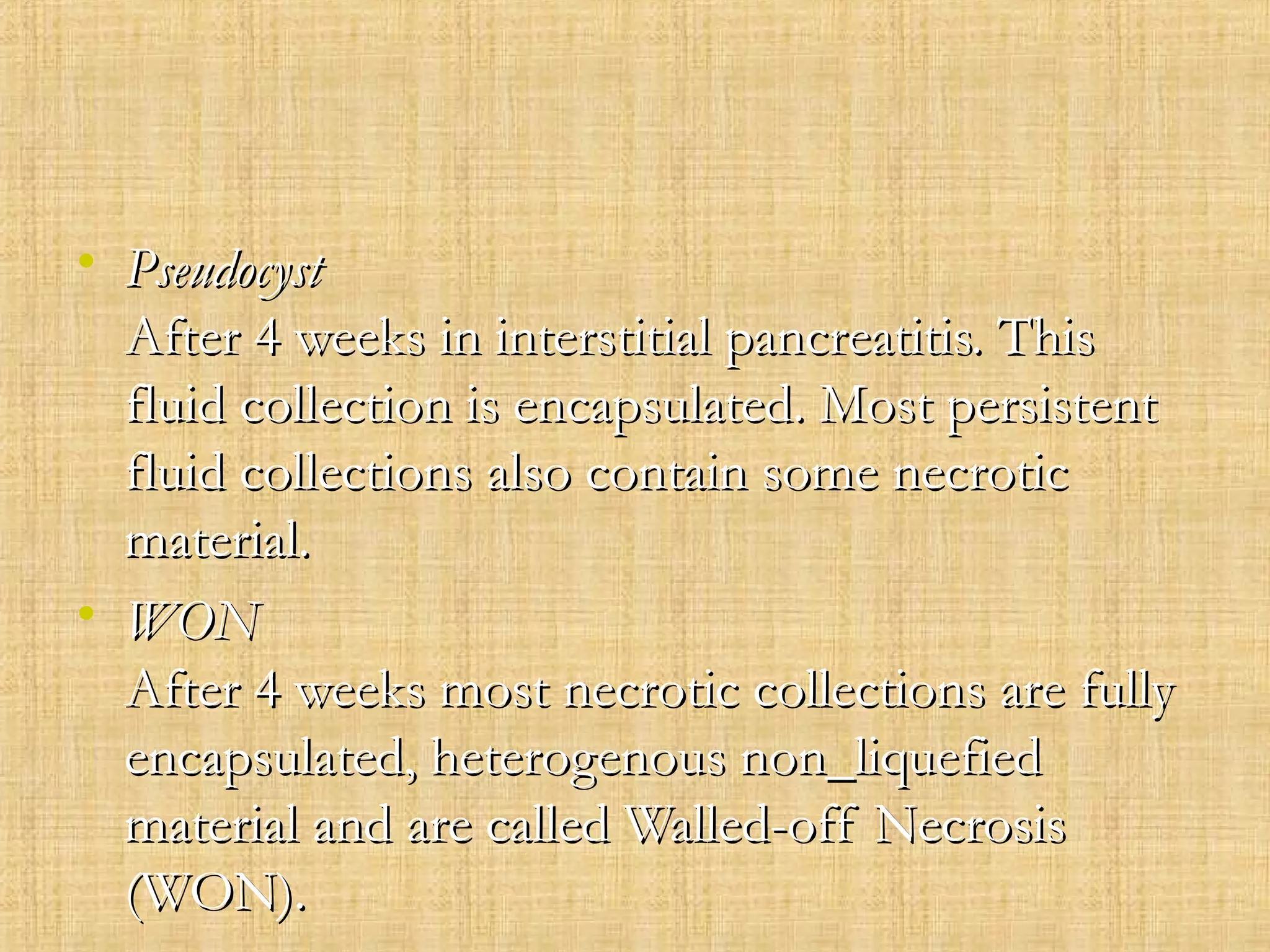 Embryology of pancreas and Imaging of pancreatitis | PPT
