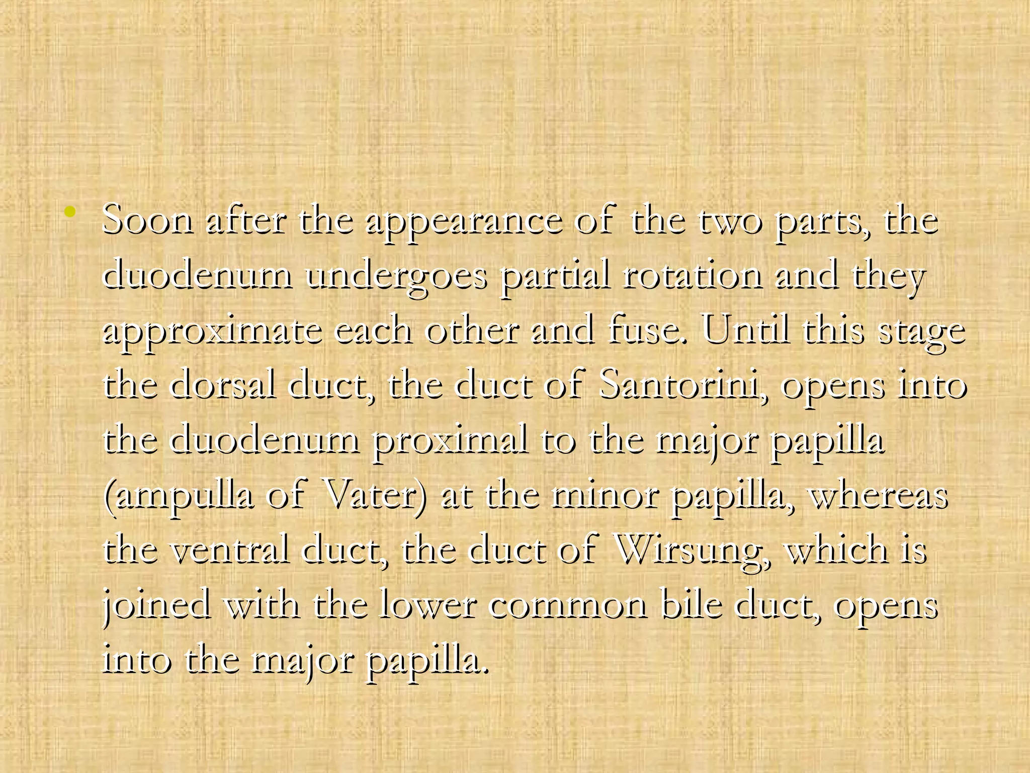 Embryology of pancreas and Imaging of pancreatitis | PPT