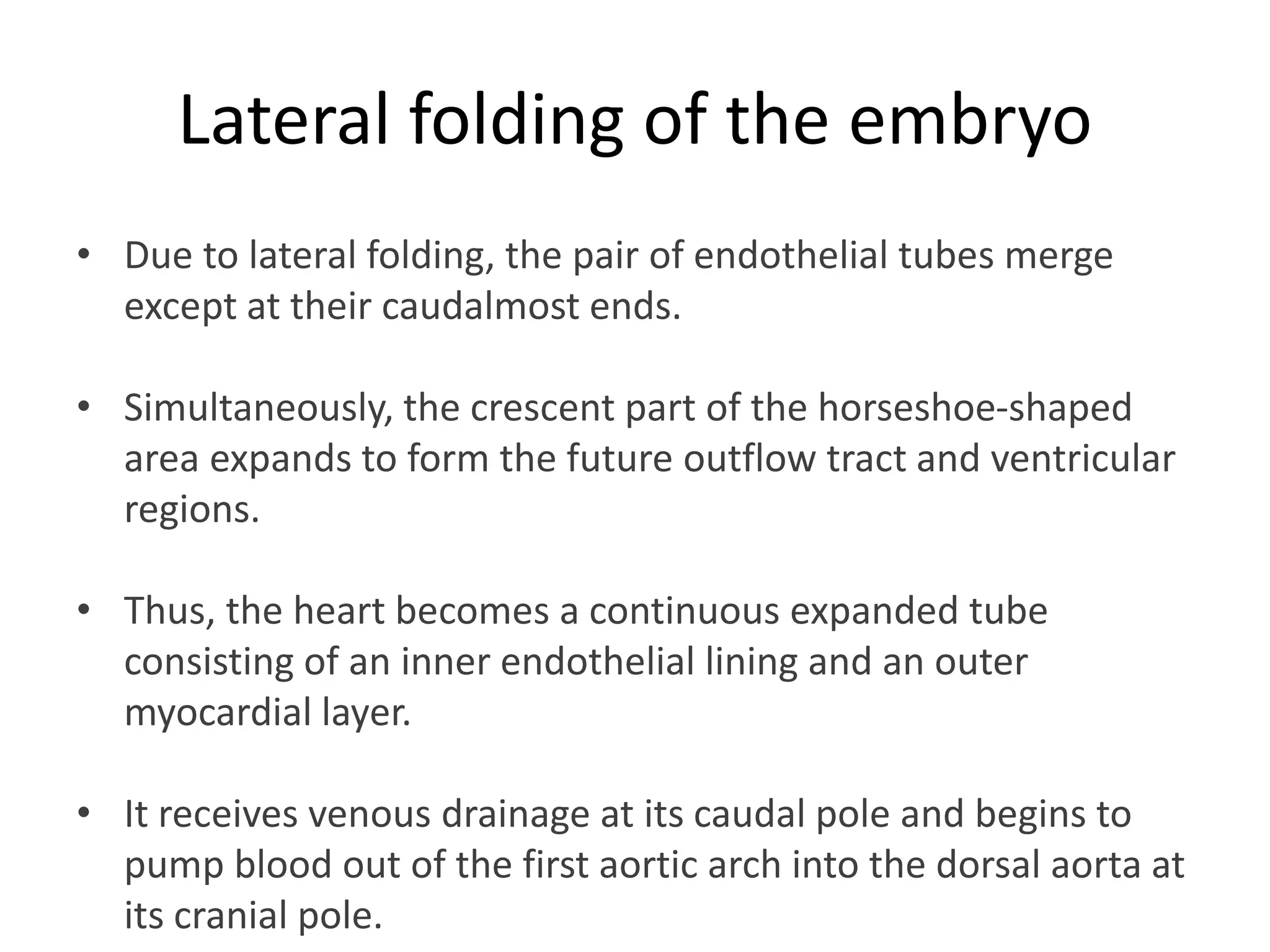 Embryology of the heart | PPTX