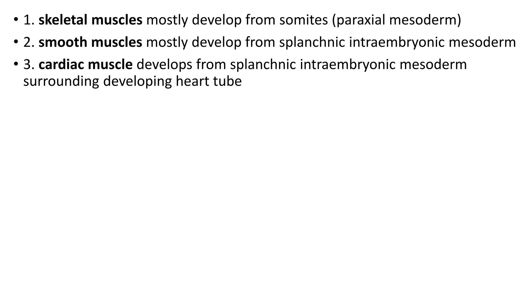 Embryology of the muscular system.22.pptx | Death, Injury, or Military ...