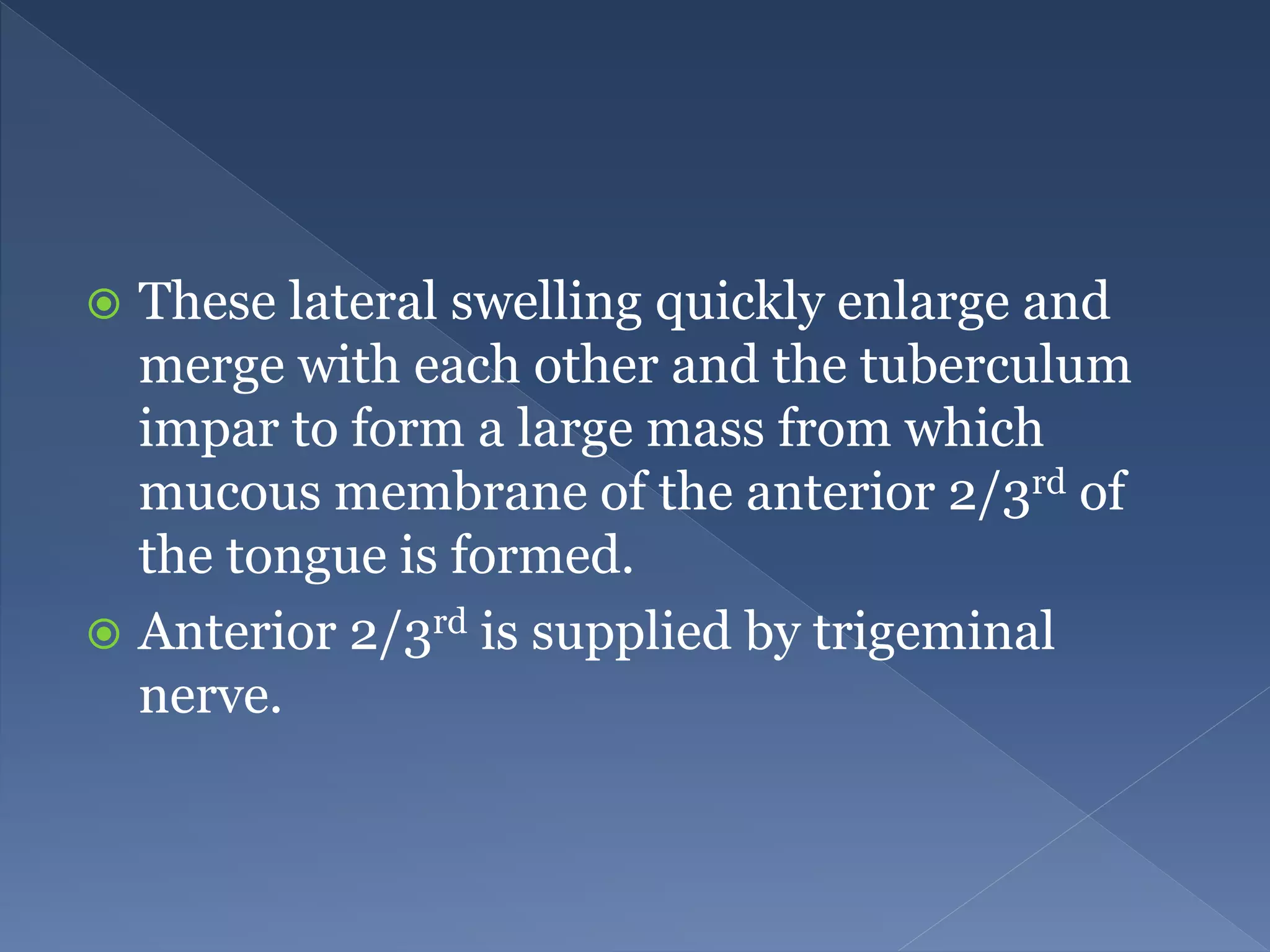 Embryology of tongue | PPTX