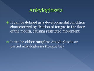 Embryology of tongue | PPTX