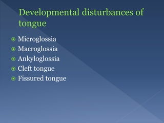 Embryology of tongue | PPTX