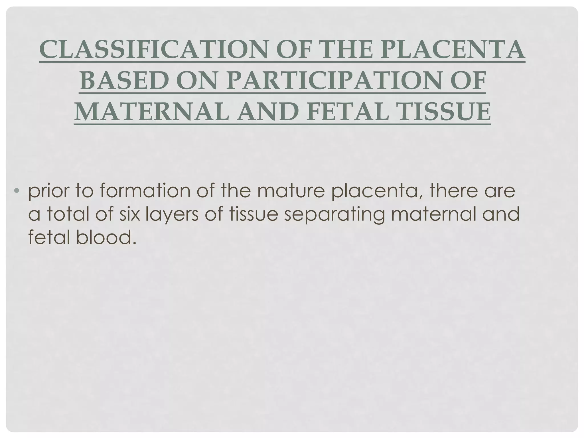histology of Embryology placenta | PDF