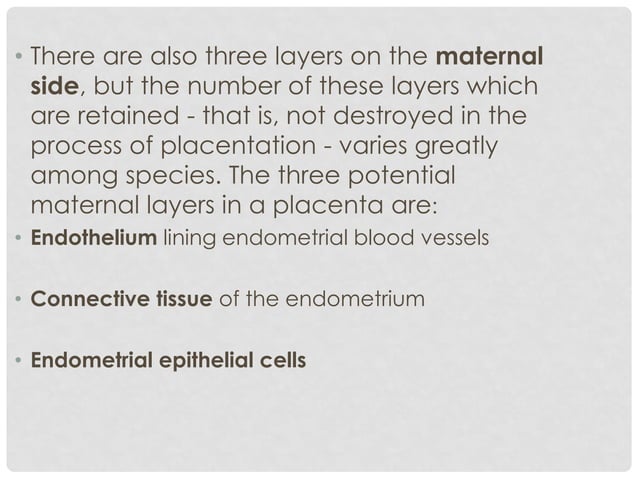 histology of Embryology placenta | PDF | Pregnancy | Reproductive Health