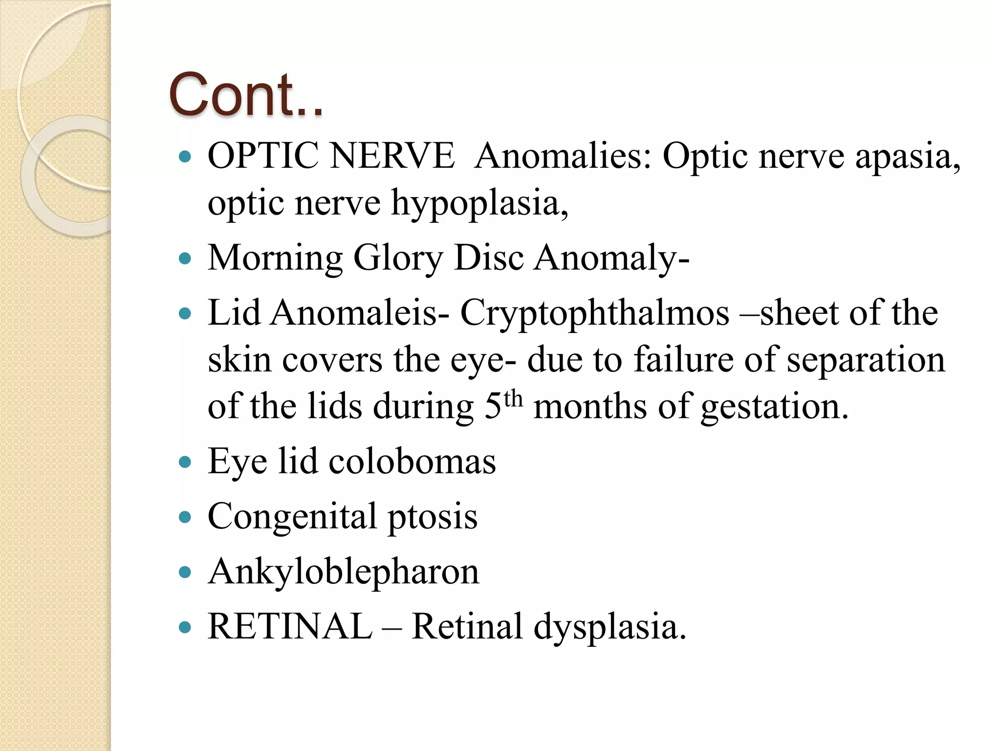 Embryology of Eye | PPTX