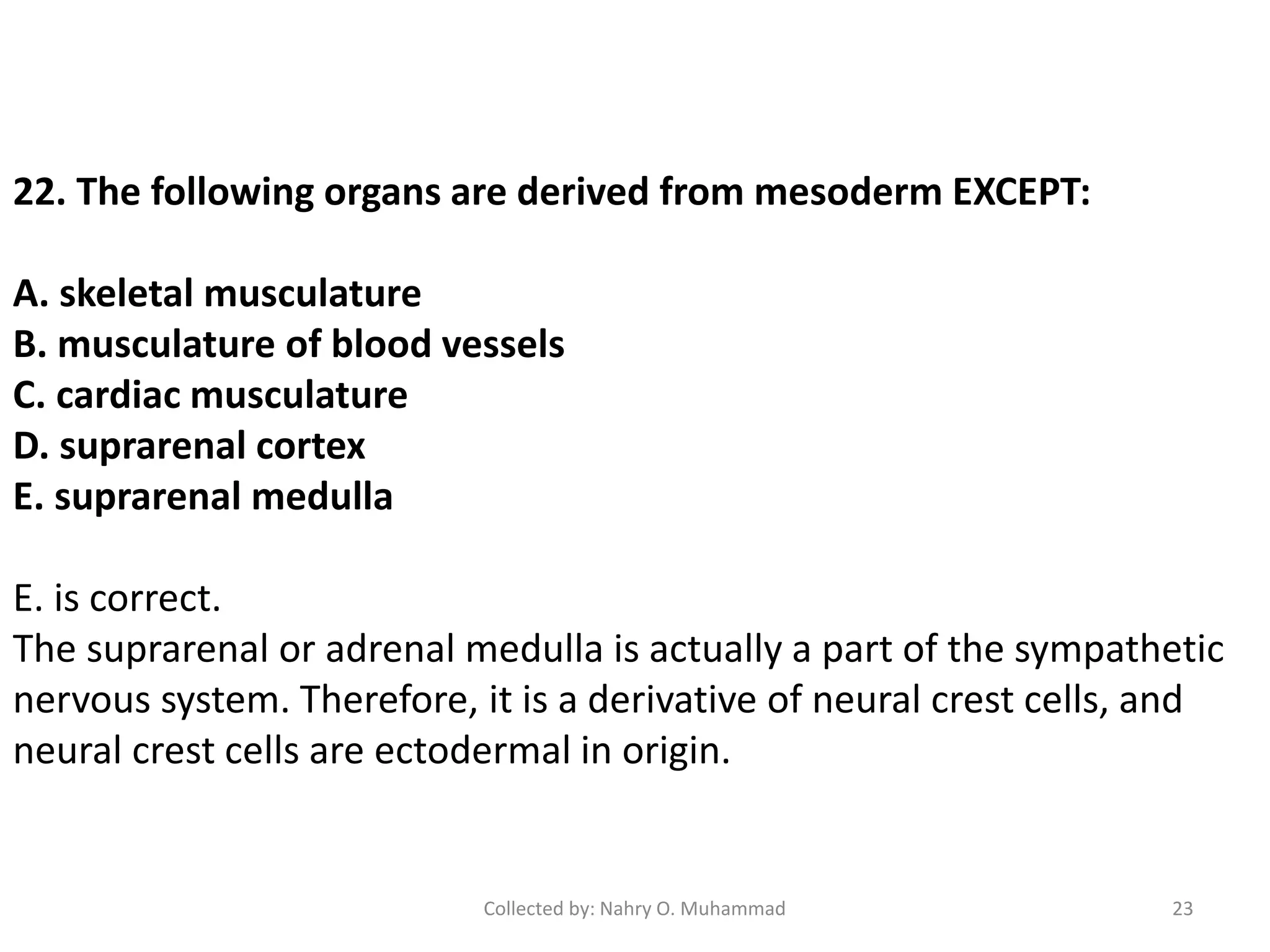 Embryology practice questions with answers | PDF