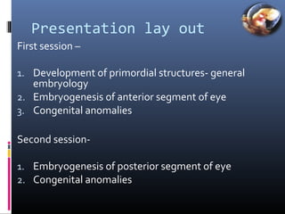Embryology of human eye | PPT