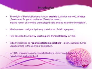 Embryonal Brain tumours in children | PPT