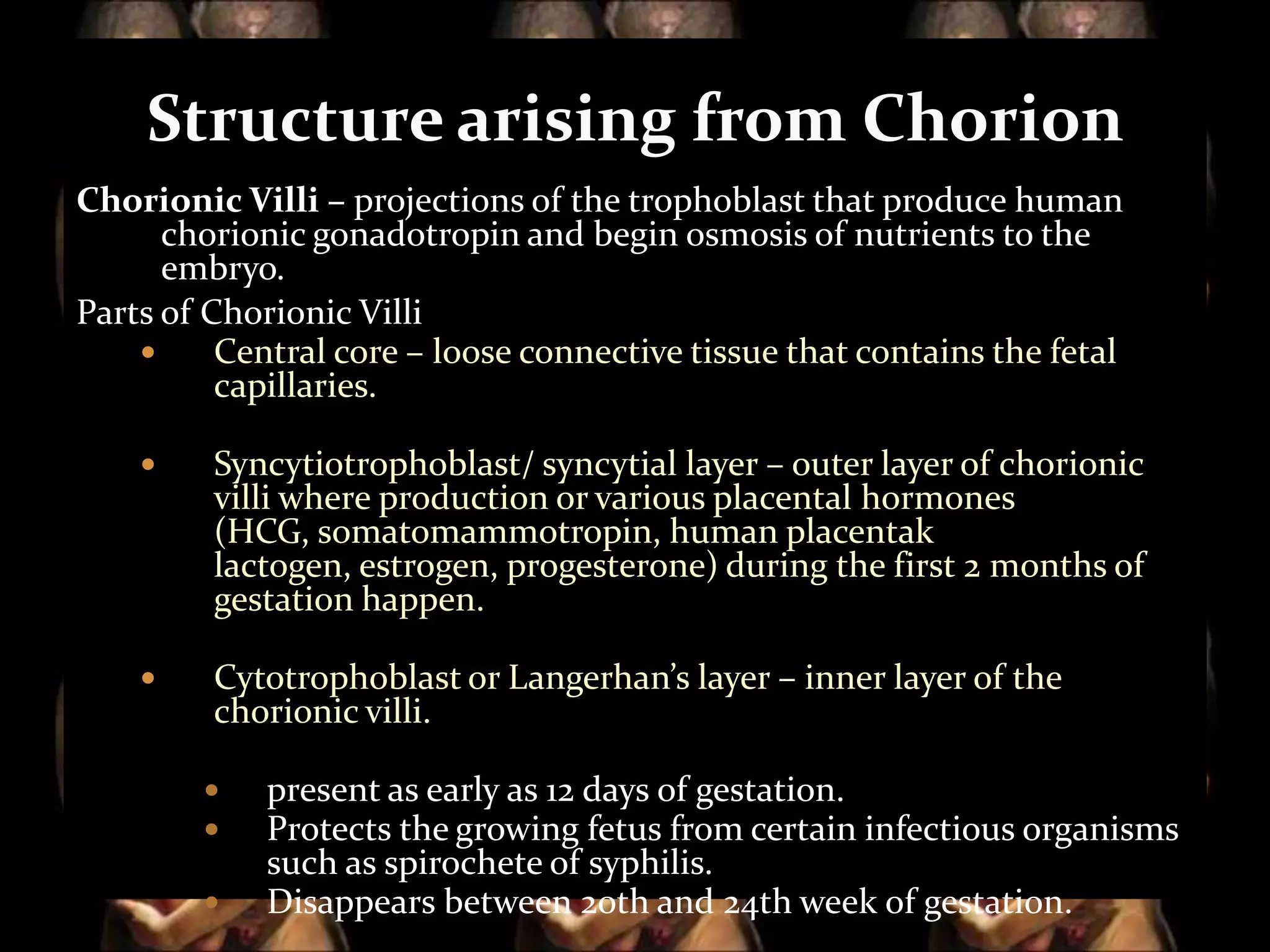Embryonic and fetal growth and development | PPTX
