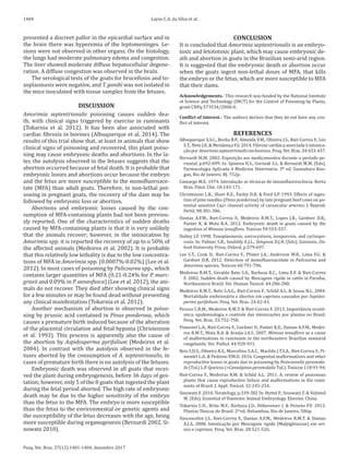 Embryonic death and abortion in goats pvb | PDF