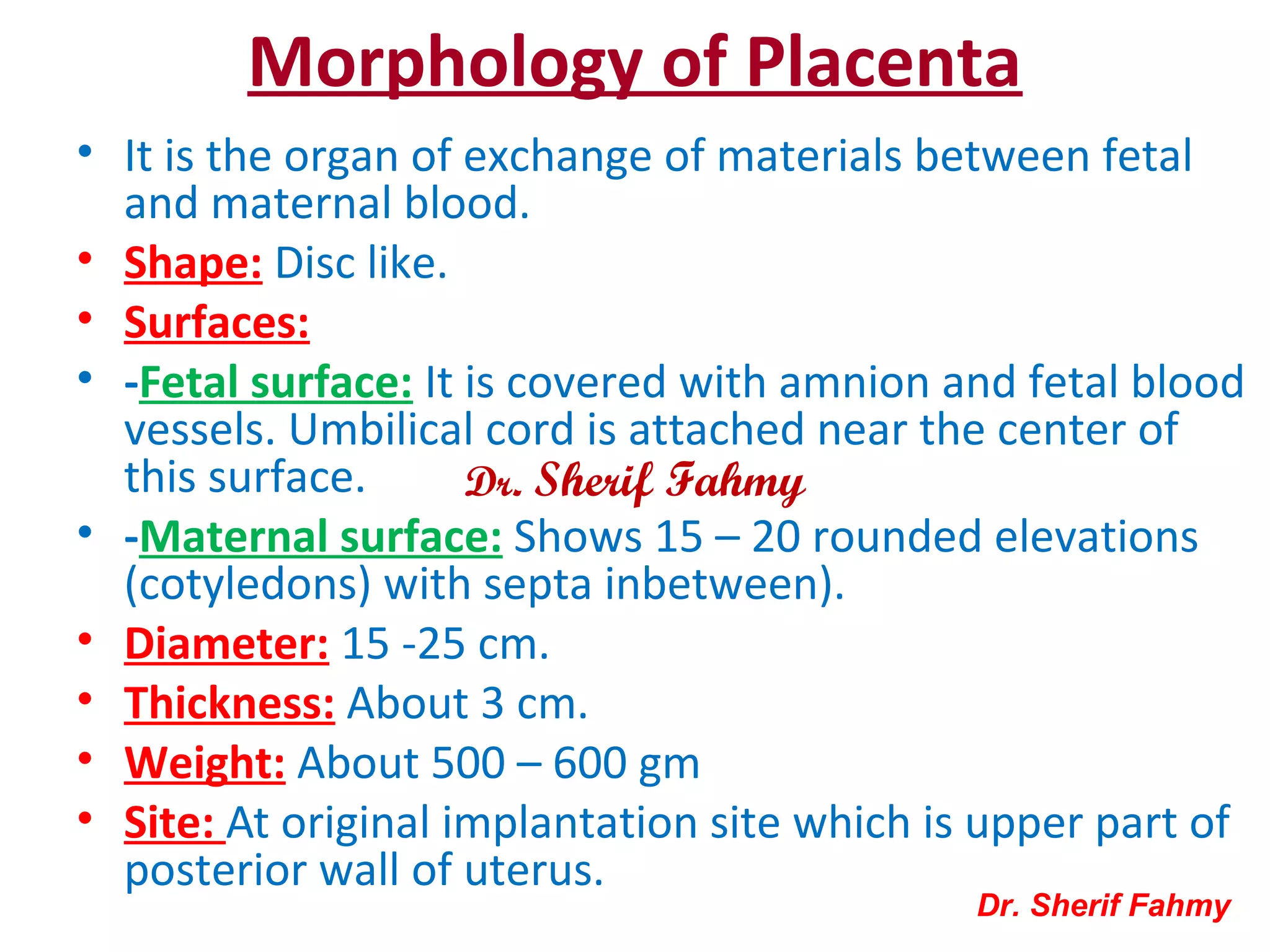 Embryonic period 4th – 8th week & Folding (General Embryology) | PPS