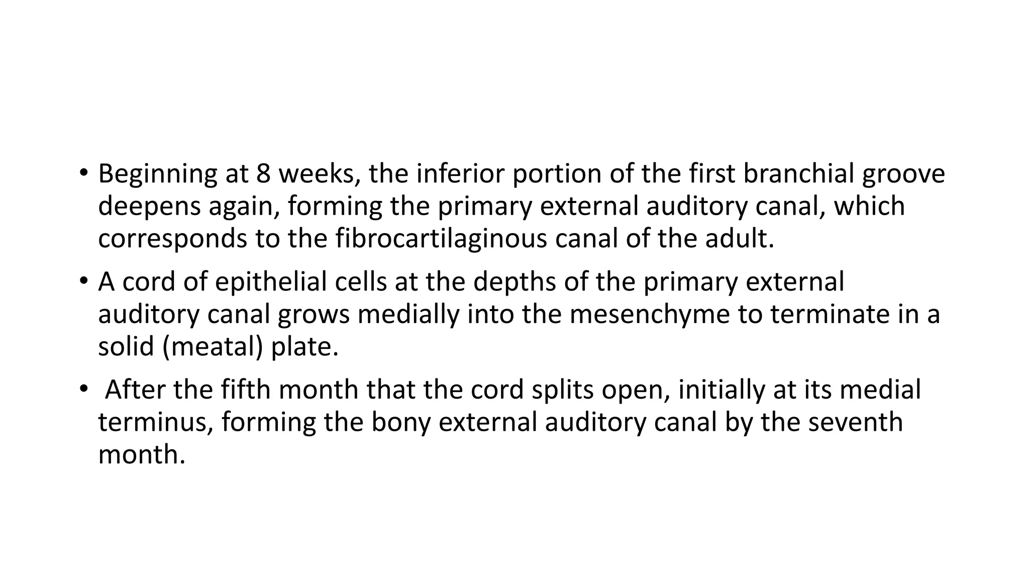 Embryo of Ear and Nose | PPTX