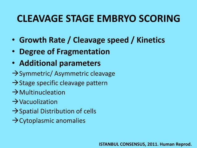 EMBRYO QUALITY ASSESSMENT, WHICH TO SELECT? | PDF